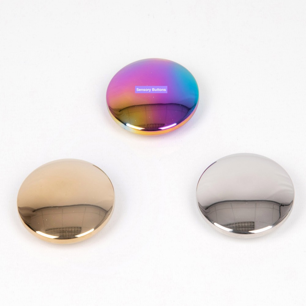 Sensory Reflective sound buttons - 3 Pack